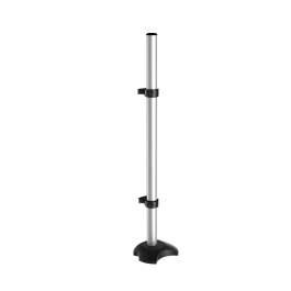 Desk Mount or Desk Stand Pole - 27.5" (700 mm) Light and Sturdy